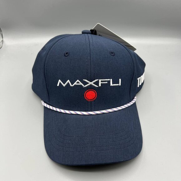 Maxfli | Accessories | Maxfli Golf Hat Men Navy Braided America Snap ...